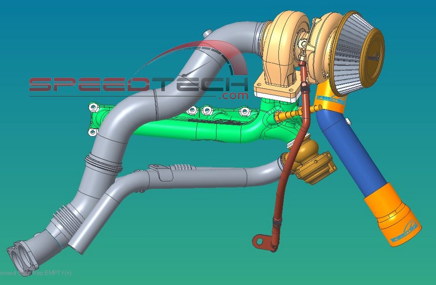 BMW N54 - TOP MOUNT TURBO KIT – Speedtech